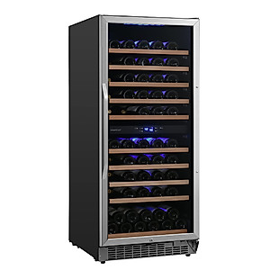 EdgeStar 101 Bottle 24" Built-In Dual Zone Wine Cooler
