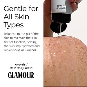 Doctor Rogers Hydrating Body Wash. Moisturizing Bath & Shower Cleanser to Repair Skin Barrier, Paraben & Sulfate-Free, 8 Ounce (236 ml)