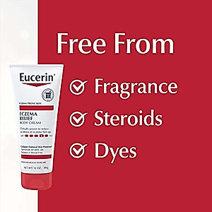 Eucerin Eczema Relief Body Cream, Eczema Cream, Skin Care for Eczema, 14 Oz Tube