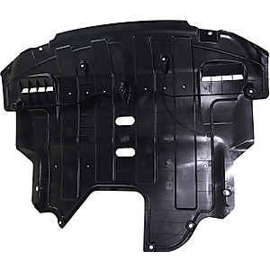 Evan Fischer Front Engine Splash Shield Compatible With 2015 Kia Forte Koup, Fits 2015-2016 Kia Forte