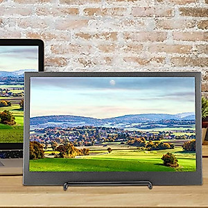 11.6In Portable Monitor, Laptop Monitor Hdmi Computer Display HDR Gaming Monitor Hd 1080P External Monitor Screen with 2×Mini Hdmi Interface for Home Office
