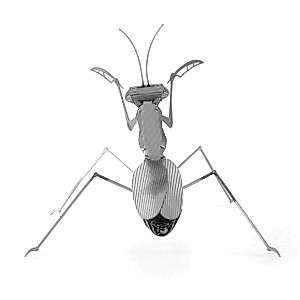 Metal Earth Fascinations Praying Mantis 3D Metal Model Kit