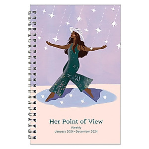 FranklinCovey - Her Point of View Weekly Wire-Bound Planner (Classic, Jan 2024 - Dec 2024)