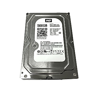 Western Digital Caviar Blue WD5000AAKX 500GB 7200RPM 16MB Cache SATA 6.0Gb/s 3.5in Internal Hard Drive (Renewed) - w/ 1 Year Warranty
