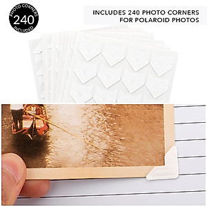 Andaz Press Personalized Wedding Guestbook with Gold Accents, Minimal Custom Guestbook, White Guest Sign-in Registry, 120 Pages 8.5" X 8.5" Memories Book for DIY Scrapbook Photo Album, Keepsake