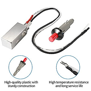 Huazu Ignite Your Weber Grill with The Igniter Kit - Replacement Piezo Igniter Assembly for 7510, Spirit Genesis, Platinum, Silver and Gold Gas Grills
