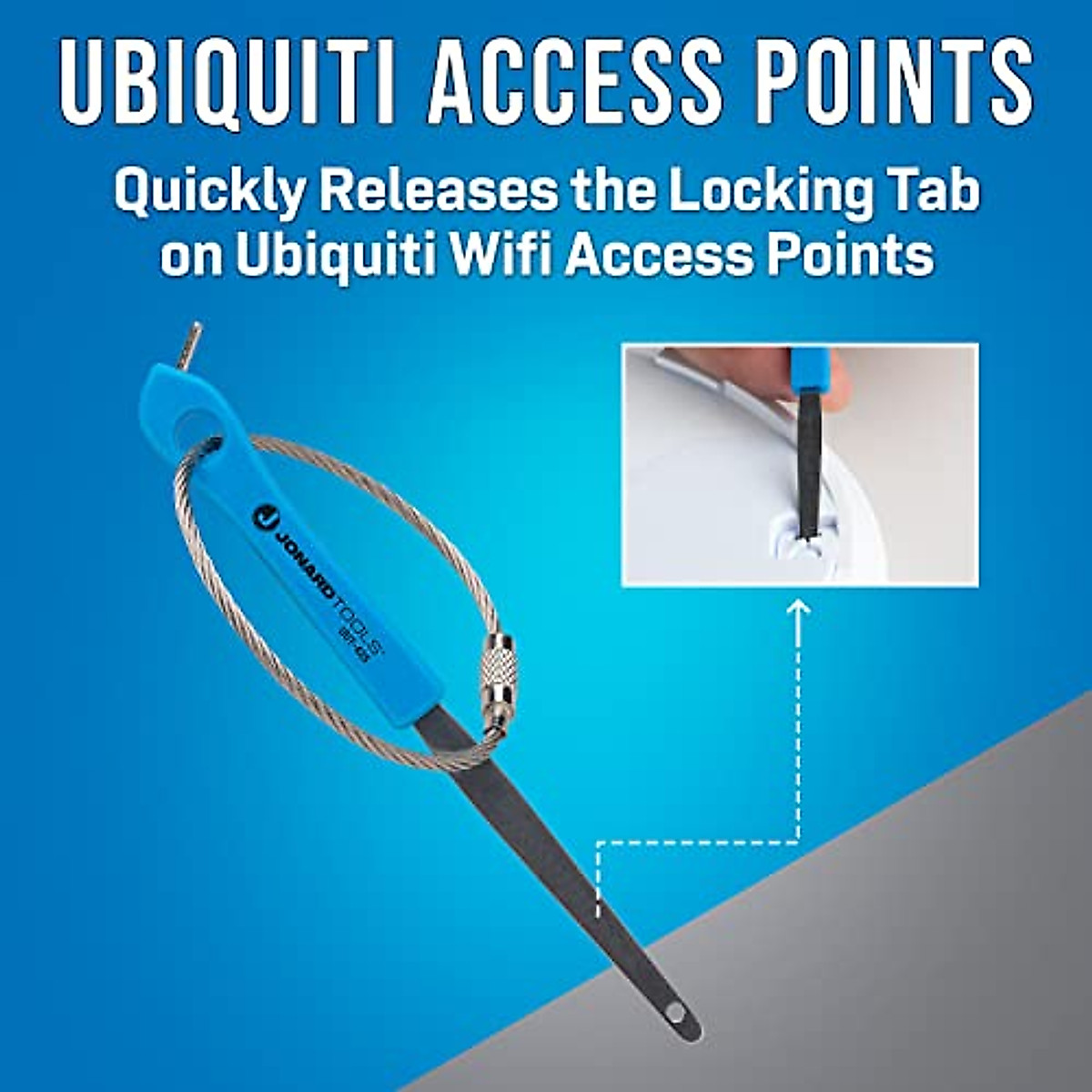 Jonard Tools UUT-425 Ubiquiti WiFi Access Point Base Unlock & Reset Tool