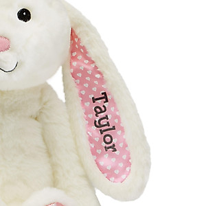 Let's Make Memories Personalized Hugging Plush Bunnies - Bunny Stuffed Animal - Easter Bunny - for Couples - for Him - for Her