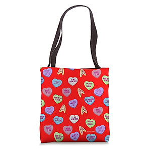 Star Trek Valentine's Day Hearts Tote Bag