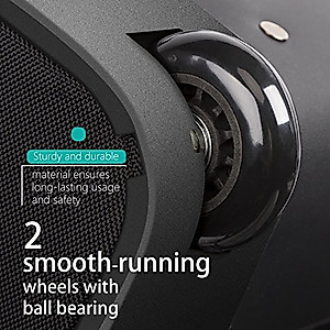 Coolife Rolling Duffel Travel Duffel Bag Wheeled Duffel Suitcase Luggage 8 Pockets 22in