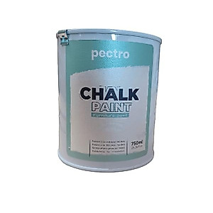 Black Chalk Paint for Furniture 25 fl.Oz. (750ml) + Special Brush - Furniture Paint no Sanding or Priming - Chalk Finish Wood Paint - DIY Projects Home Decor & Improvement (DEEP Black)
