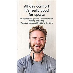 FELIMAI Bluetooth Headphones Neckband, Long Battery Life,120 Hours Playtime,Support SD Card Play Music,Bluetooth Wireless Sport Headphones,Bluetooth Neckband Running (365 Days Free Replacement)