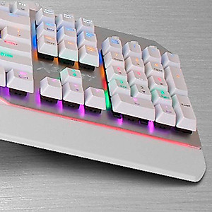 Xecret K820L LED Backlight Mechanical Outemu Wired Gaming Keyboard Silver
