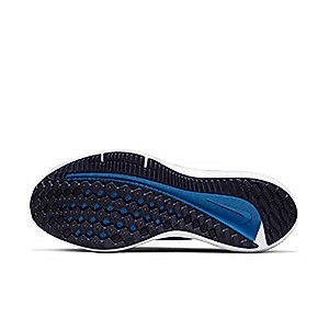 Nike Mens Air Winflo 9 Running Shoe, Obsidian/Dk Marina Blue-Black, 9.5 M US