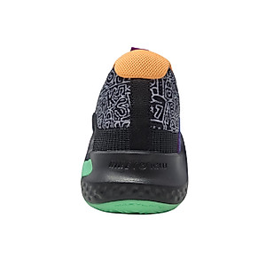 Nike Mens Trey 5 X Basketball Shoes, Black/Vivid Purple-Peach Cream, 11 M US