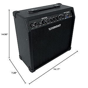 Rockville G-AMP 30 Watt Guitar Combo Amplifier Amp Bluetooth/Mic in+Footswitch