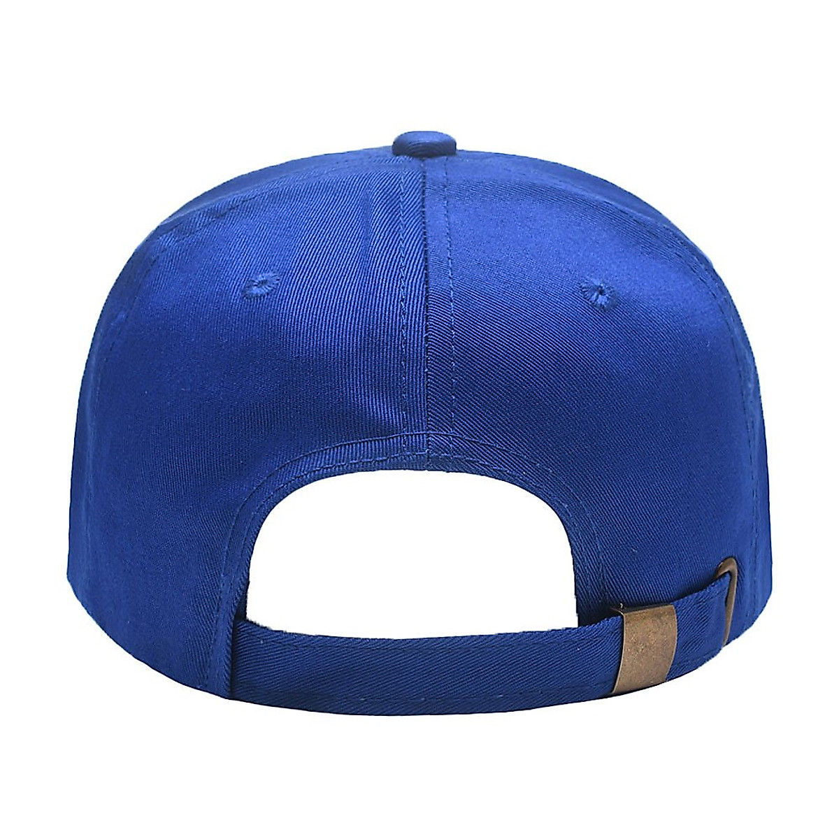 Custom Baseball Cap with Your Text,Personalized Adjustable Trucker Caps Casual Sun Peak Hat for Gifts (Bright Blue, one Size)