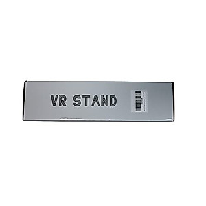 AMVR VR Stand for Quest 2, VR Headset and Touch Controllers Display Holder for Quest 2, PSVR 2, Quest, Rift, Rift S or Valve Index (Black, Just VR Stand)