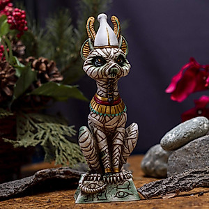 Pacific Giftware Ancient Egyptian Mummy God Osiris Sitting Pose Resin Figurine