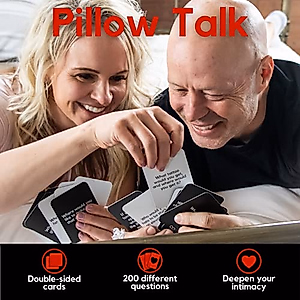 Blue Iris Pillow Talk: 200 Conversation Starter Cards with Questions for Couples