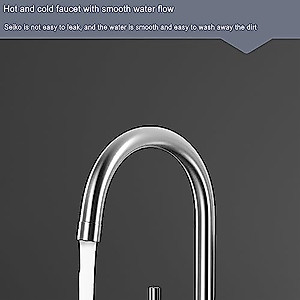 Stainless Steel Utility Sink Single Bowl Outdoor Garden Sink Freestanding Commercial Restaurant Sink Anti-overflow With Faucet Drain Basket Shelf Towel Bar For Kitchen Laundry Room Garage