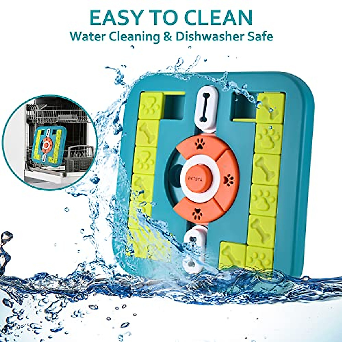 Dog Puzzle Toys, Dog Puzzles for Smart Dogs, Puppy Puzzle Toys, Dog Enrichment Toys Dog Mentally Stimulation Toys for Training, Dog Treat Chew Toy Gifts for Puppies, Cats, Small, Medium, Large Dogs