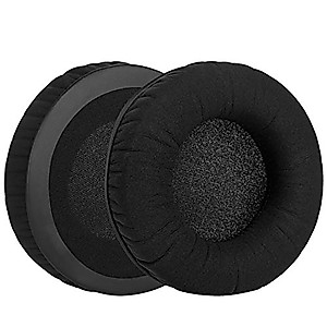 Geekria Comfort Velour Replacement Ear Pads for Sennheiser Urbanite On-Ear Headphones Ear Cushions, Headset Earpads, Ear Cups Cover Repair Parts (Black)