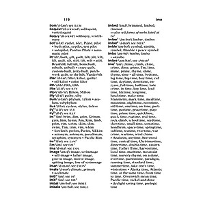 Webster's Rhyming Dictionary, Newest Edition