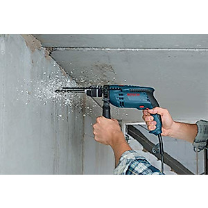Bosch 1191VSRK 120-Volt 1/2-Inch Single-Speed Hammer Drill,Blue