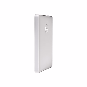 G-Technology 2TB G-DRIVE Mobile USB-C (USB 3.1) Portable External Hard Drive, Silver - 0G10339
