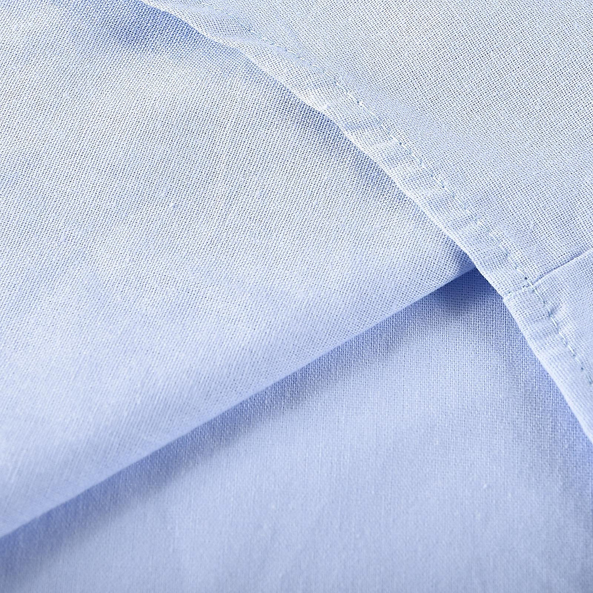 Men's Hawaiian Shirts Hipster Summer Floral Printed Short Sleeve Button Down Shirt Tropical Holiday Beach Casual Tops Light Blue