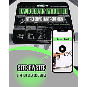 Full Body Stretching Machine Nitrofit Limber Pro. Only Stretch Machine with Adjustable Sliding Seat & Slant Board. Stretch Training Video included. Great for Spinal Decompression, Improving Flexibility, Mobility, Muscle Pain Relief for back, Home Gym