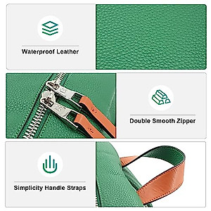 LAPOLAR Laptop Backpack, Large Capacity 15.6 Inch Business Durable Laptops Travel Backpacks,Computer Backpacks for Women Men (Green)