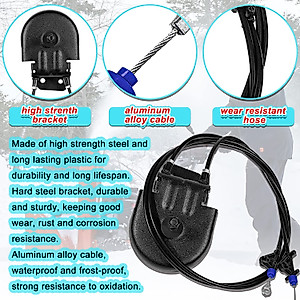 johntruck Rotator Cable Assy for Husqvarna ST224 ST224P ST227P ST230P ST324 ST327 ST330 & Poulan PR241 PR242 PR271 PR300, Replace for 581680302 581680301