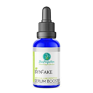 Skin Perfection Syn-AKE Freeze Wrinkles Peptide DIY Anti-Aging Skincare Booster Smooth Firm Vertical Expression Lines Between the Eyebrows the 11's .5 oz