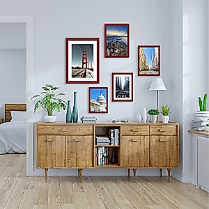 12x16 Picture Frame Diamond Painting Frames Poster Frames Made of Solid Wood,Display Pictures 10x14 with Mat or 12x16 without Mat for Photos, Paintings,Walls Decoration,Anniversary,Wedding,Christmas