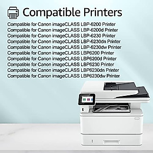 greencycle Compatible Toner Cartridge Replacement for Canon 126 CRG-126 CRG126 3483B001 for use in ImageClass LBP6200d, and LBP6230dw Wireless Laser Printers (Black,3 PK)