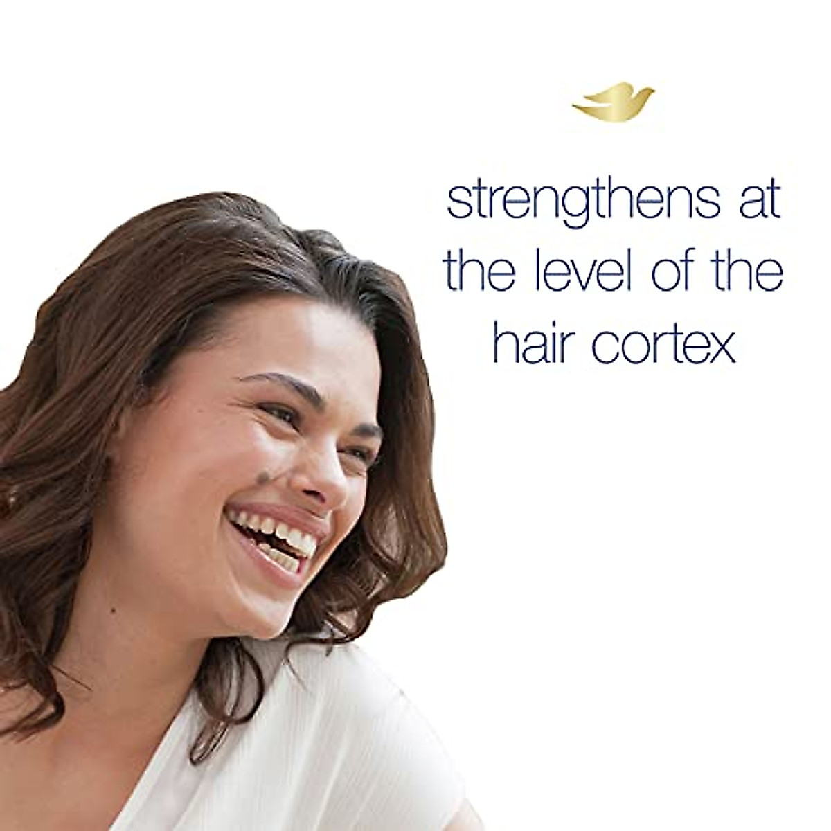 Dove Hair Therapy Conditioner Breakage Remedy for Damaged Hair Hair Conditioner with Nutrient-Lock Serum 33.8 oz