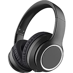 Olyre Active Noise Cancelling Wireless Headphones AN06, Bluetooth Headset Over-Ear with 40ft Range Soft Protein Earpads Hi-Fi Deep Bass 30H Playtime for Airplane/Travel/Home PC Work