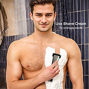 BG2000 Replacement Head for bodygroom 7000 Compatible with BG5025, BG7030, BG7040, BG2030, BG2040 Replacement Heads, 2-pc Pack