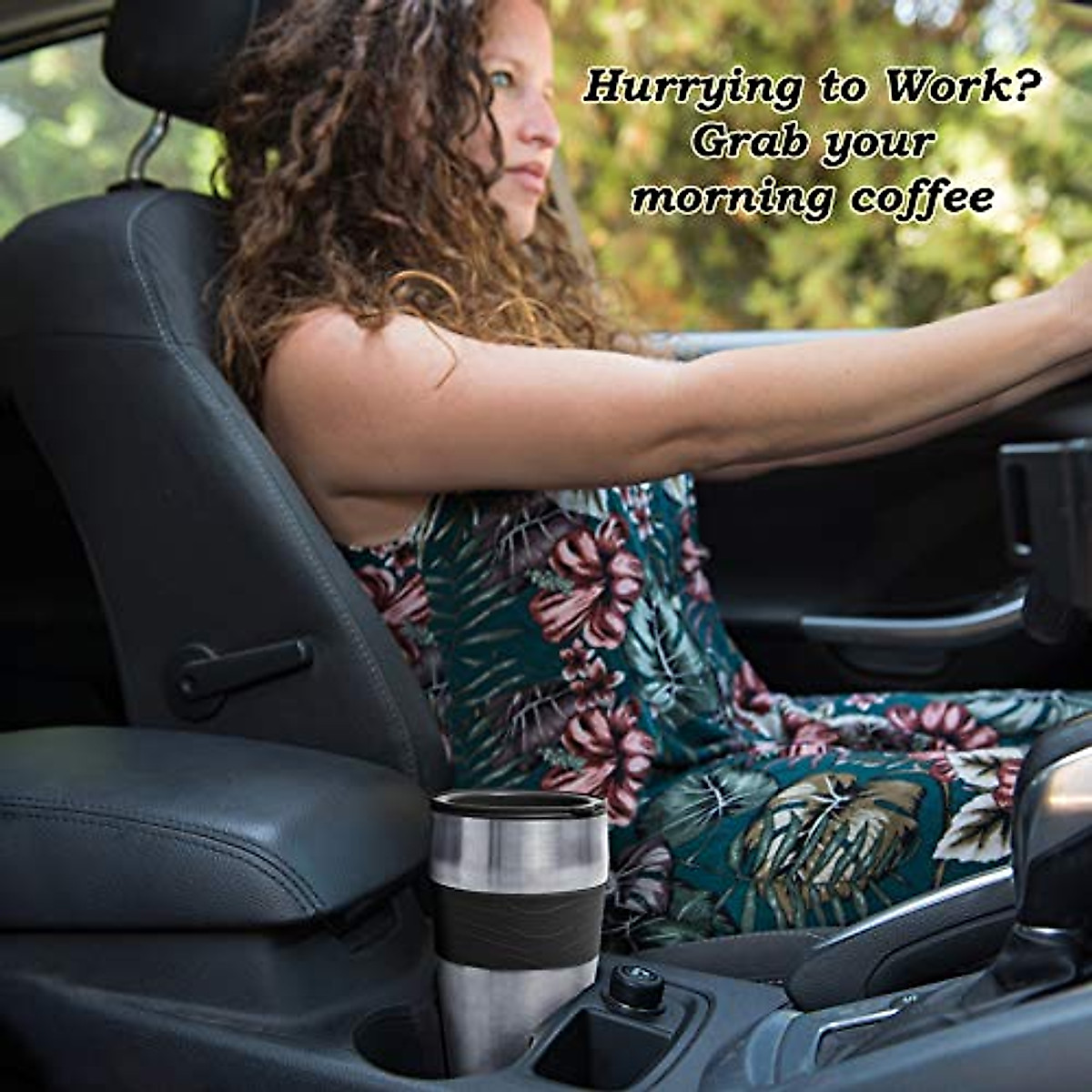 Mixpresso 2-In-1 Single Cup Coffee Maker & 14oz Travel Mug Combo | Portable & Lightweight Personal Drip Coffee Brewer & Tumbler Advanced Auto Shut Off Function & Reusable Eco-Friendly Filter