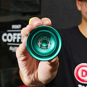 Duncan Toys Windrunner Yo-Yo [Blue] - Unresponsive Pro Level Aluminum Yo-Yo with Double Rim, Concave Bearing, SG Sticker Response