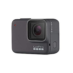 GoPro HERO7 Silver Waterproof Digital Action Camera with Touch Screen 4K HD Video 10MP Photos (Renewed)