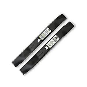 Terre Products, 2 Pack, Mulching Lawn Mower Blades, 42 Inch Deck, Compatible with Craftsman 134149, 138971, 422719, Husqvarna 532134149