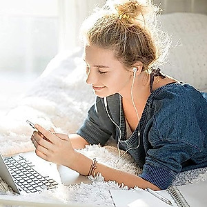 2 Pack Apple Earbuds [Apple MFi Certified] Earphones Wired with Microphone for 3.5mm iPhone Headphones (Built-in Microphone & Volume Control) Compatible with iPhone, iPad, iPod,Computer, MP3/4,Android