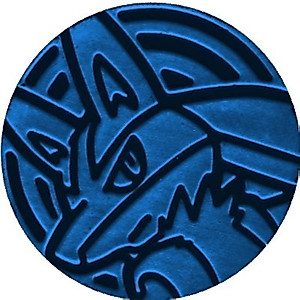 Pokemon Lucario Coin from The Trading Card Game - Blue