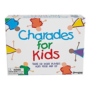 Pressman Charades for Kids - The 'No Reading Required' Family Game, 5"