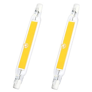 Lxcom Lighting R7s LED Bulb 118mm 20W Double Ended LED Bulbs 120V J Type R7s Floodlight 150W Halogen Bulb Replacement Daylight White 6500K Landscape Lights,2 Pack