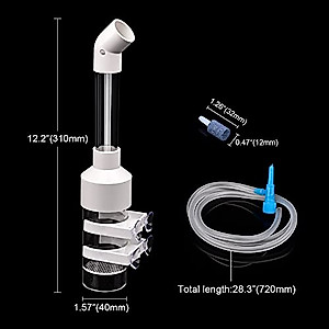 WEAVERBIRD 40mm Fish Hatchery Incubator, Aquarium Cichlids Fish Egg Incubator Tumbler Fish Hatchery Breeding for Fish Tank