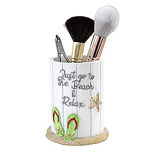 Avanti Linens - Tumbler, Countertop Cup for Bathroom or Kitchen, Beach Inspired Bathroom Decor (Beach Mode Collection)